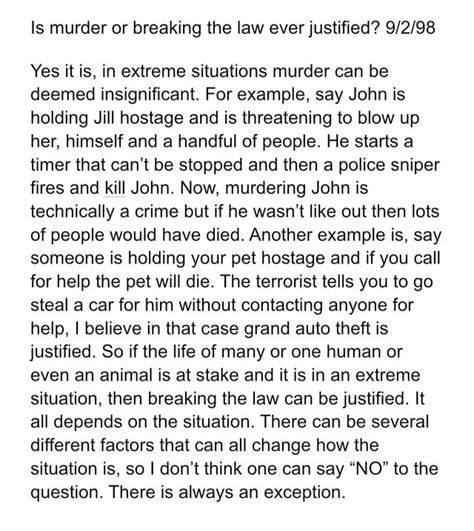 Random School Assignments Written By Eric Rcolumbinekillers Random School Assignments Written By Eric Rcolumbinekillers