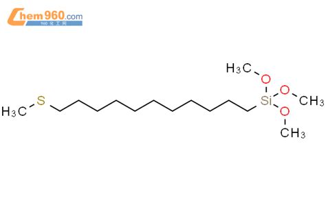 119577 29 6silane Trimethoxy 11 Methylthioundecyl 化学式、结构式、分子式、mol