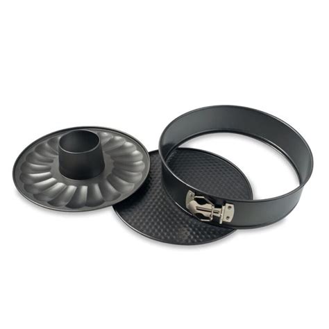 Сваляща се незалепваща метална форма за торта сива 26 х 6 см Emag Bg