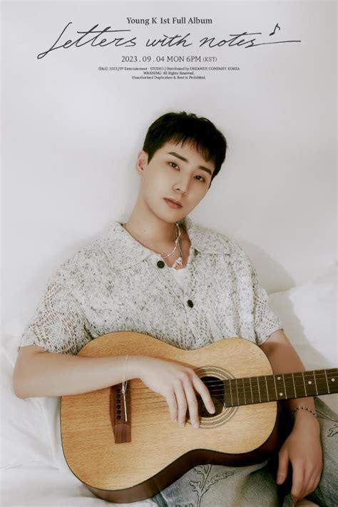 데이식스 Day6 영케이 정규 1집 콘셉트 포토 공개…청량美 싱그러운 미소 노지현 기자 톱스타뉴스