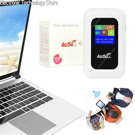 4g 5g Mobile Wifi Router 150mbps Portable Hotspot