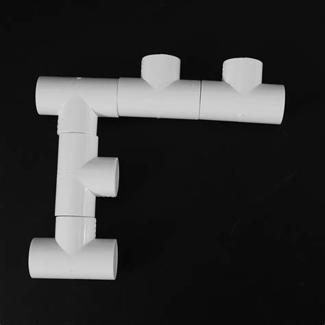 Pipe Joints 25 X Pipe Connectors White Darazpk