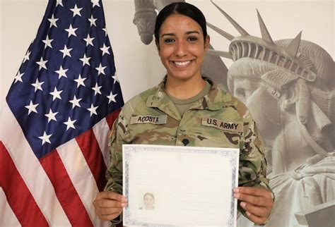 55th Meb Soldier Receives U S Citizenship 75th U S Army Reserve Innovation Command Article