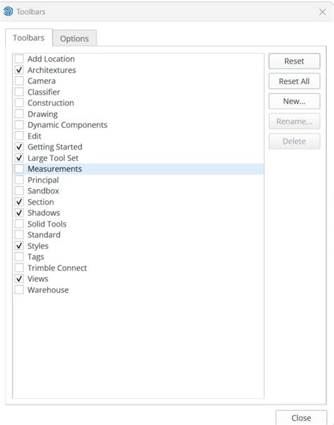 Customise Toolbar Pro Sketchup Community