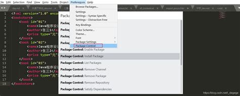 Sublime Text3安装可以使xml格式化的插件sublime 美化xml Csdn博客