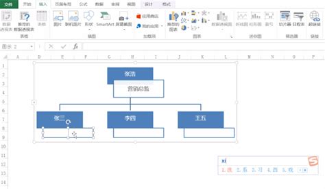 你会制作带姓名和职位的组织架构图吗？用excel简单三步搞定 正数办公