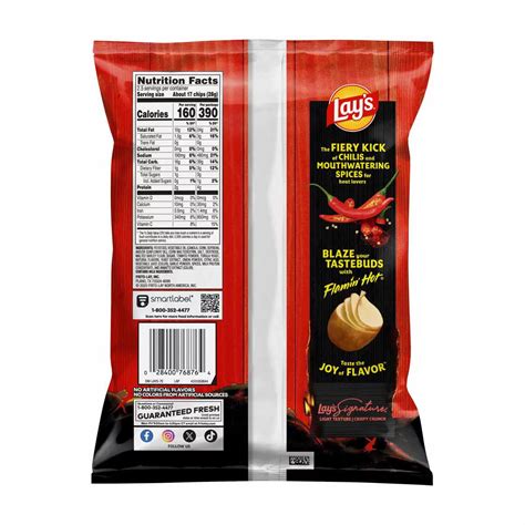 Buy Lays Potato Chips Flamin Hot Flavored 2 12 Oz From Dollar