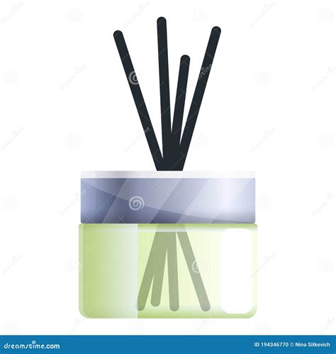 Essential Oil Diffuser Icon Cartoon Style Stock Vector Illustration