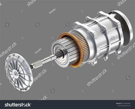 Exploded View Of Electric Motor At Eddie Randolph Blog