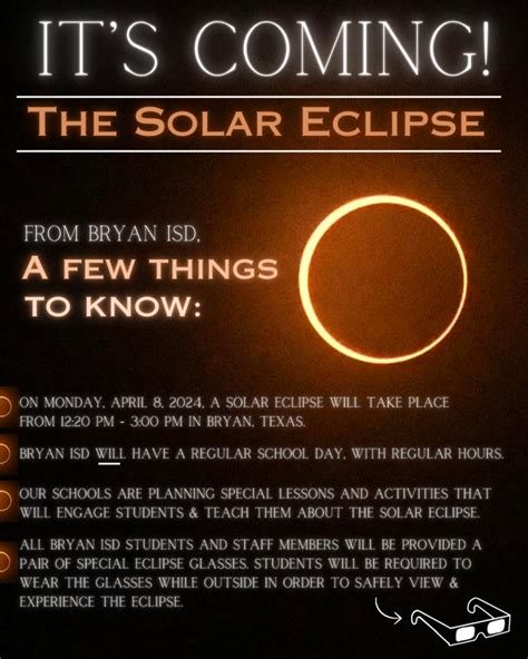 Bryan Isd Will Be Open April 8 Ready For Solar Eclipse Bryan