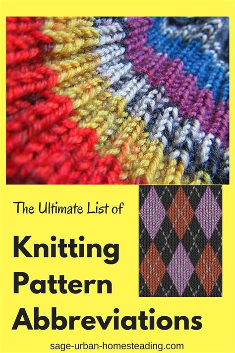 How To Read Knitting Patterns Knitting Patterns Knitting Pattern