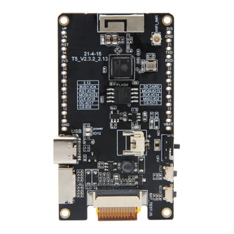 Lilygo Ttgo T5 V2 3 2 Esp32 With 2 13 Inch E Paper E Ink Display