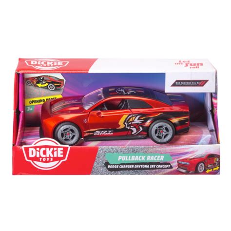 Dickie Toys Pullback Racer Dodge Charger Daytona Srt Concept