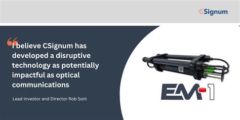 Csignum Secures £1 Million Of Funding To Transform Underwater And