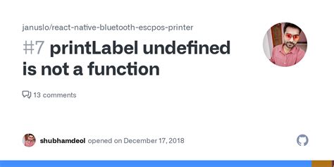 Printlabel Undefined Is Not A Function Issue Januslo React Native Bluetooth Escpos