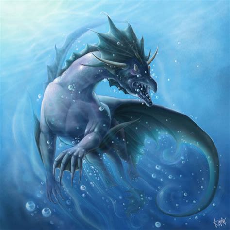 Cool Water Dragon Illustrations Naldz Graphics