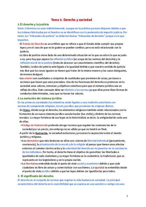 Tema 1 Derecho Y Sociedadpdf