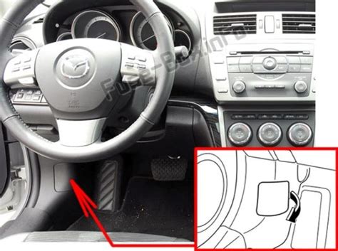 Предохранители и реле Mazda 6 (GH1; 2009-2012) - Предохранители