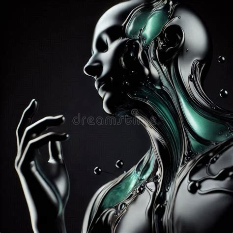 Fluid Consciousness In Motion Stock Illustration Illustration Of Motion Liquid 354696181