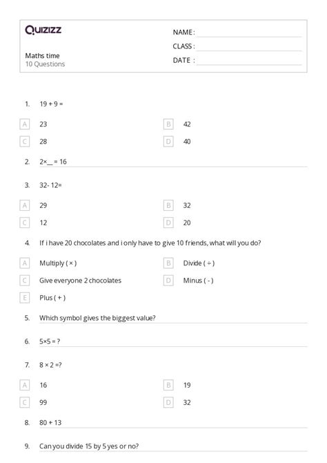 Time And Calendar Class 3 Worksheet