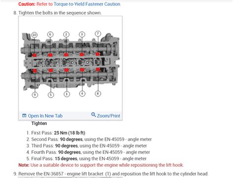 Head Bolt Torque Specs And Sequence Looking For Torque Specs And