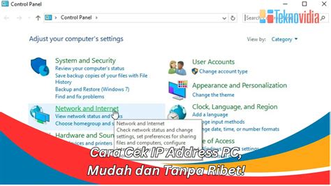 Cara Cek Ip Address Pc Mudah Dan Tanpa Ribet