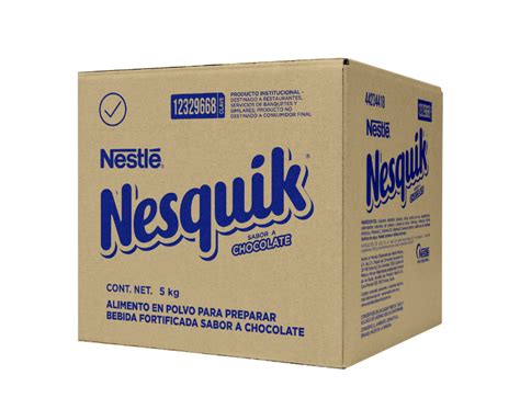 Nesquik Chocolate En Polvo Caja De 5kg Nestlé Professional