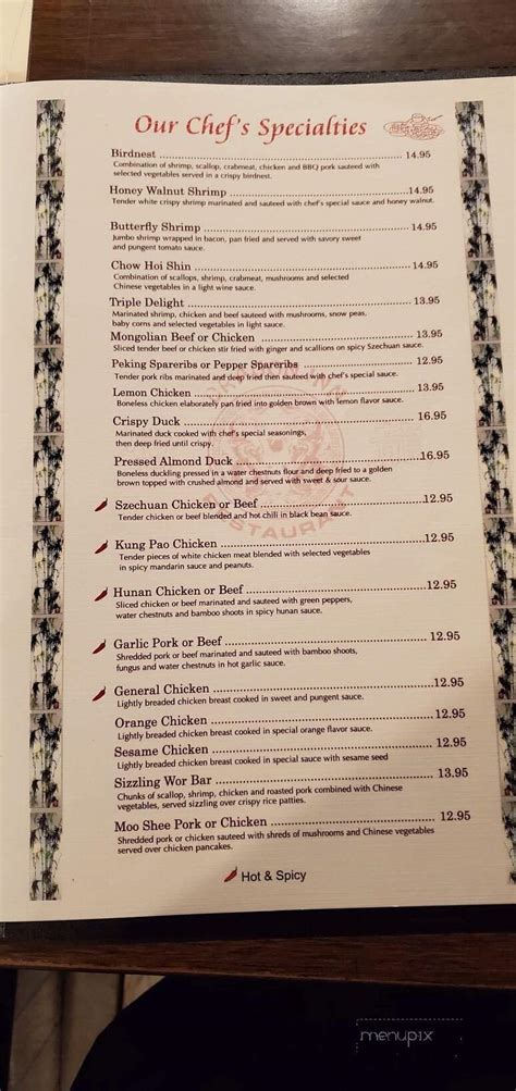 Dragon Inn Menu In Marysville Ca Order Delivery And Reviews