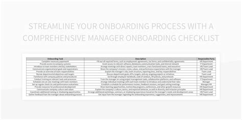 Streamline Your Onboarding Process With A Comprehensive Manager