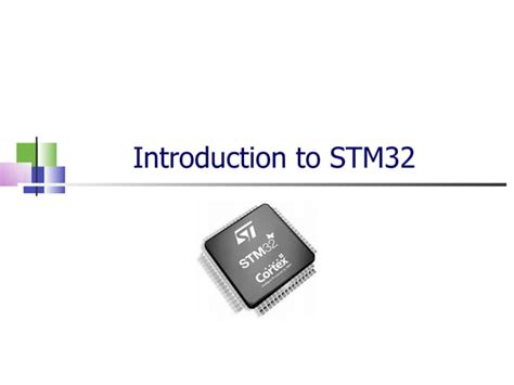 Introduction To Stm32 Part2 Ppt Operating Systems Computer