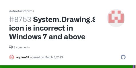 system drawing systemicons shield icon is incorrect in windows 7 and above · issue 8753