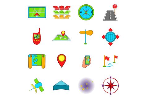 Navigation Icons Set Graphic By Ylivdesign · Creative Fabrica Navigation Icons Set Graphic By Ylivdesign · Creative Fabrica