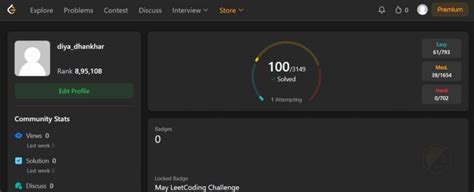 leetcode dsa codingjourney techcommunity problemsolving diya