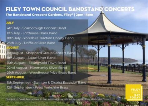 Bandstand Concerts Updated Filey