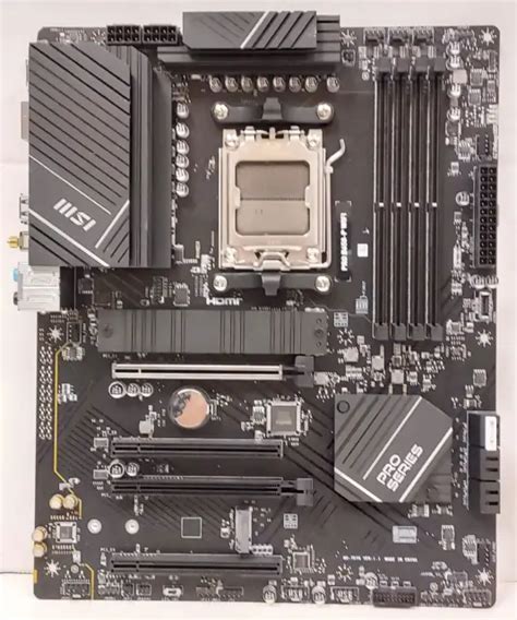 Msi Pro B P Wifi Am Amd Ddr Atx Motherboard Eur Picclick It