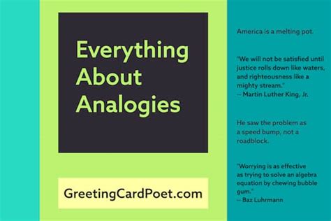 47 Analogy Examples To Make You As Sharp As A Tack And Then Some