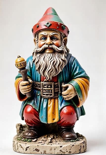 Stunning Dwarf Statue High Quality Premium Ai Generated Image