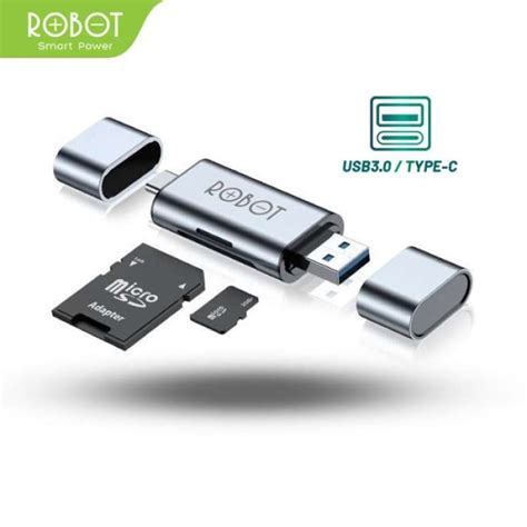 Jual Robot Card Reader Cr In Usb Type C Otg Memory Card Adapter Di Seller Jete Store