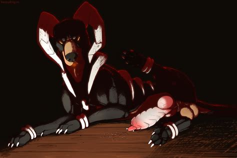 Rule 34 Animal Genitalia Balls Black Pawpads Canid Canid Demon Canine