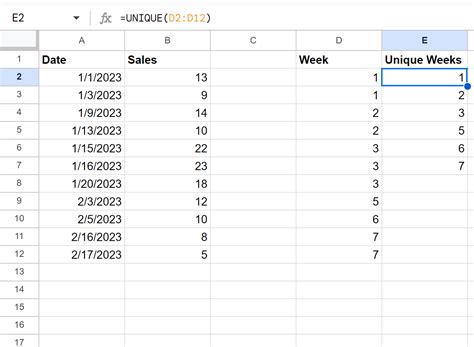 How To Sum By Week In Google Sheets With Example