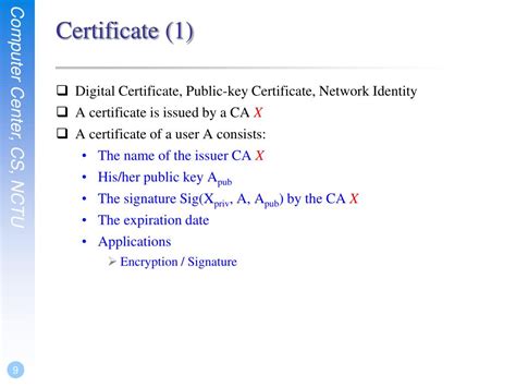 PPT Public Key Infrastructure PowerPoint Presentation Free Download ID 5905711
