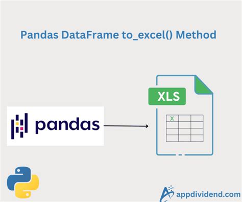 pandas dataframe to excel method