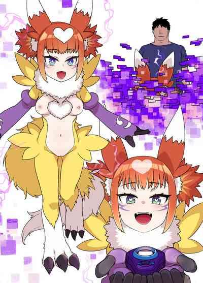 Digimon Sennou Makino Ruki And Renamon Nhentai Hentai Doujinshi And Manga