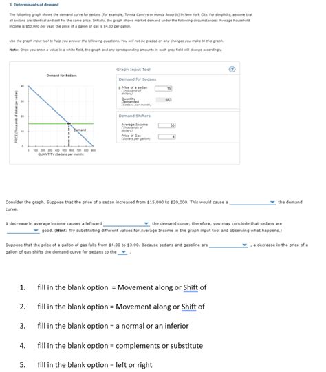 Solved Fill In The Blank Option Movement Along Or Shift Chegg