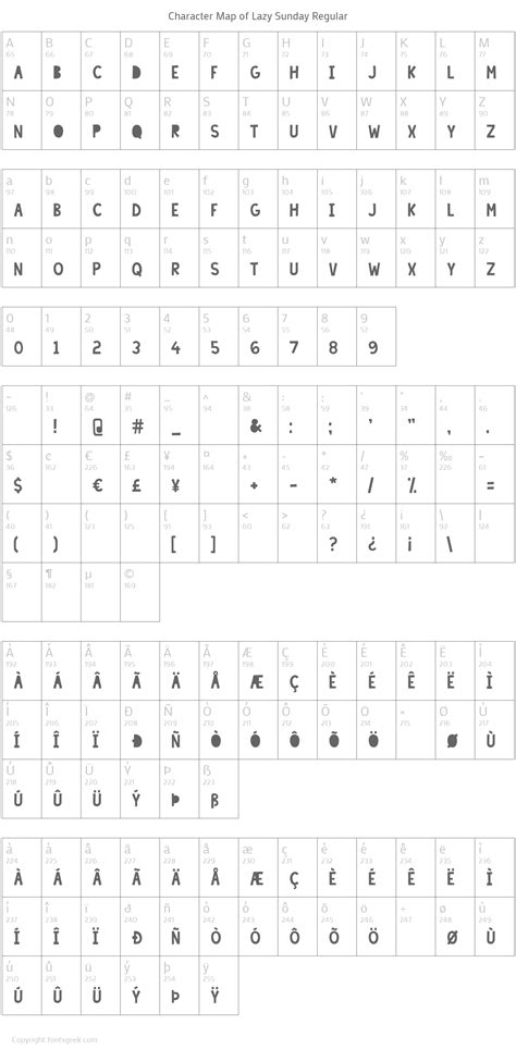 Lazy Sunday Font Download For Free View Sample Text Rating And More On Fontsgeek Com