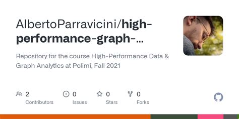 Github Albertoparravicinihigh Performance Graph Analytics 2021 Repository For The Course