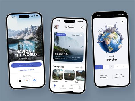 trip planner mobile app by dmitry lauretsky for ronas it ui ux team