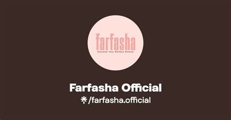 Farfasha Official Instagram Tiktok Linktree