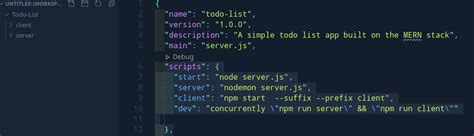 Directory Structure How Do I Run This Npm Script In The Packagejson