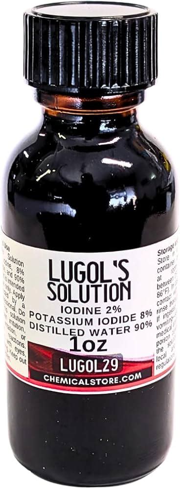 Iodine Solution Original Color